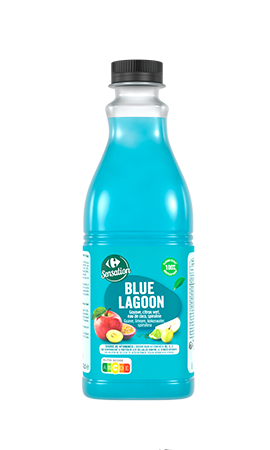 Jus de fruits Blue 90cl Contenu
