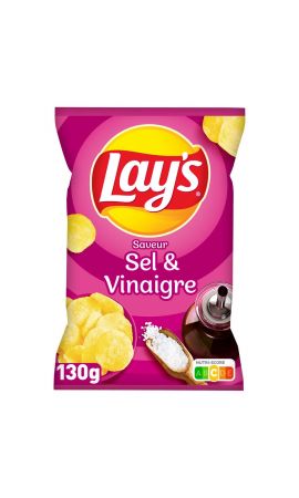 Chips saveur sel et 130g Contenu